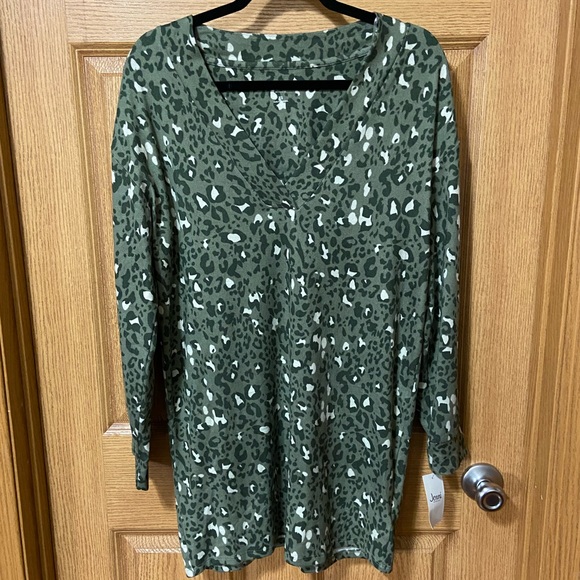 Jenni | Intimates & Sleepwear | New Jenni Long Sleeve Sleepshirt ...